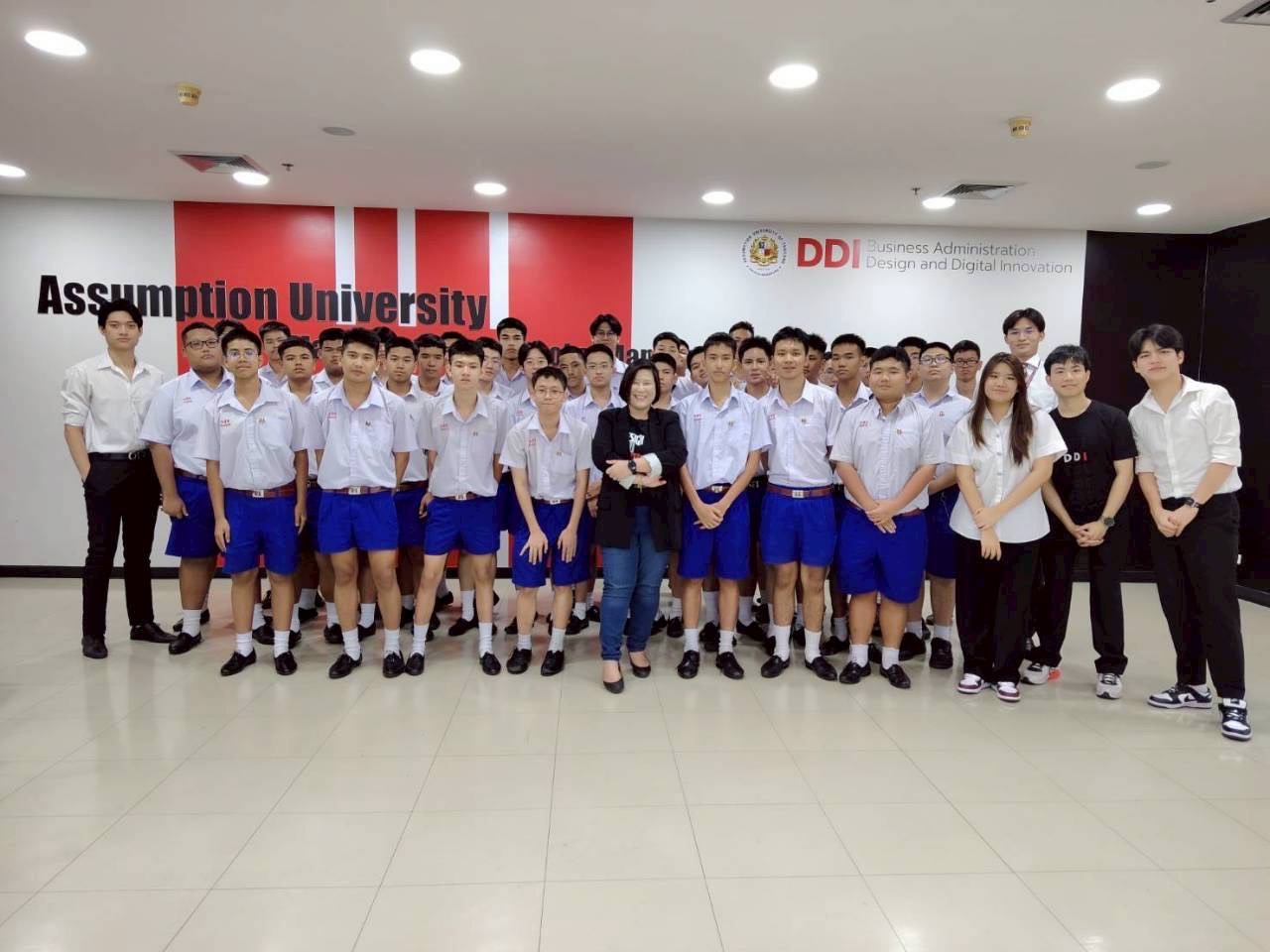 Marshmallow Challenge Workshop at Assumption Bangrak - DDI : คณะบริหารธุรกิจ สาขาวิชาการออกแบบ ...